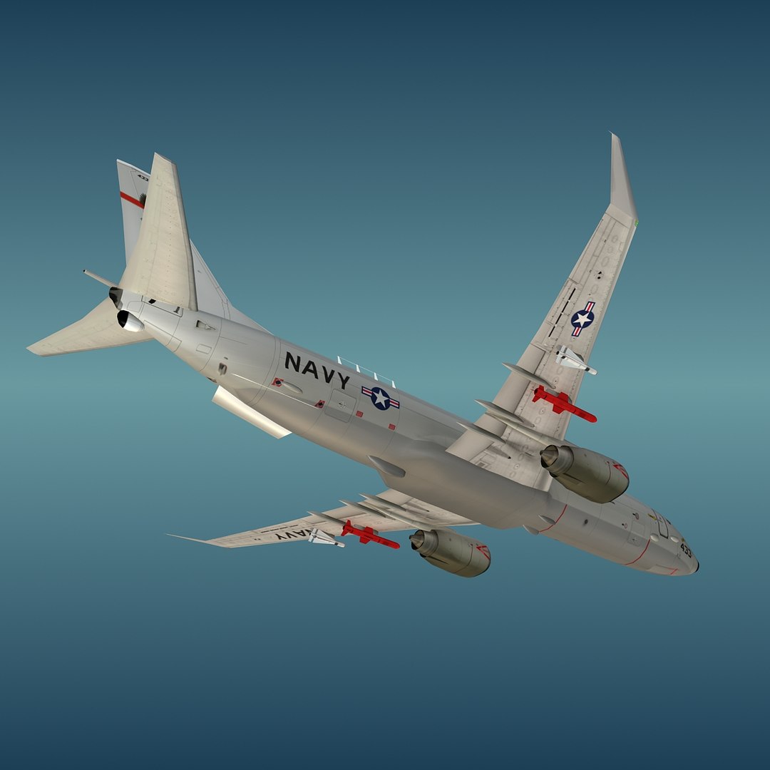 3d Model P-8 Poseidon