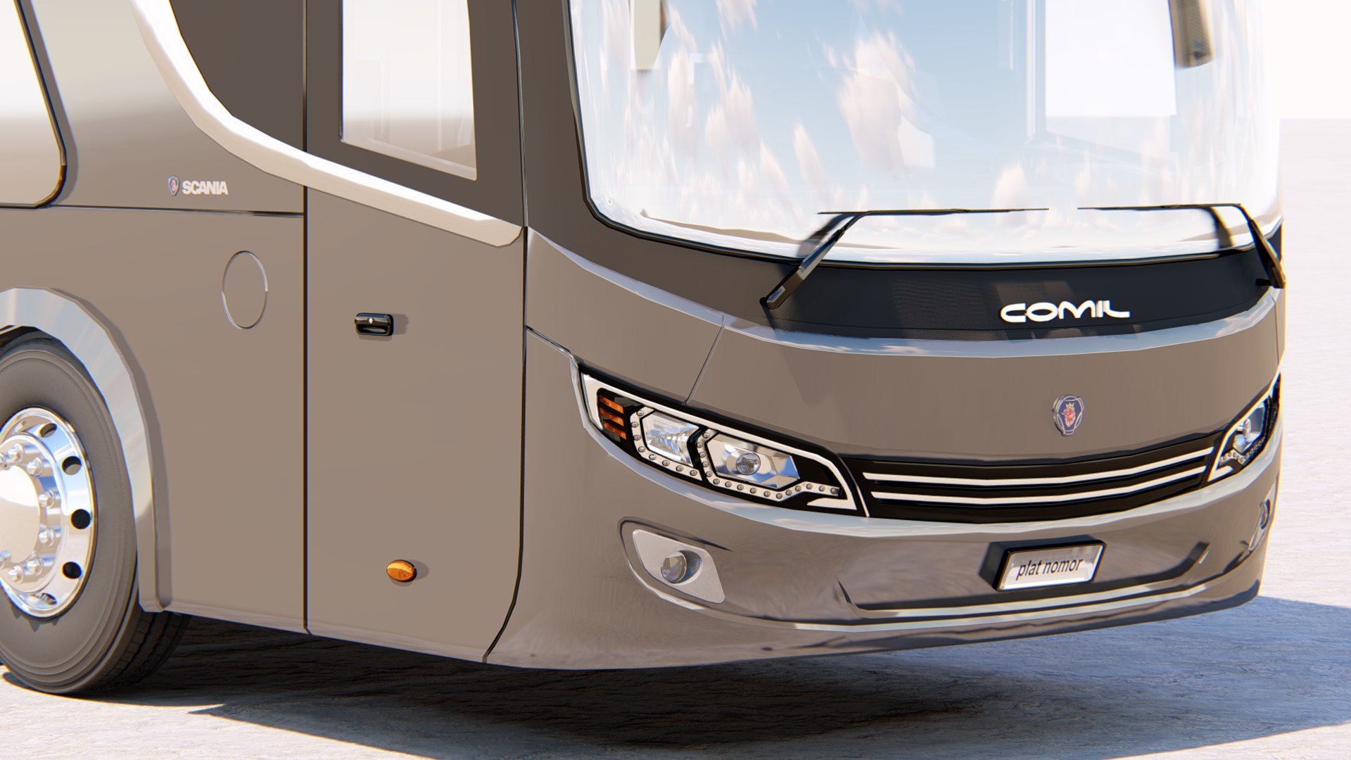 3D Bus Comil Invictus Model - TurboSquid 1664492