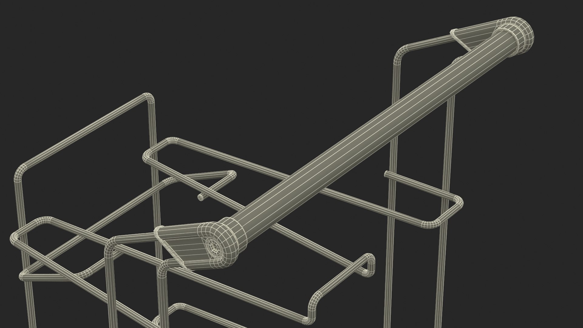 3D model Empty Tray Cart - TurboSquid 2022390