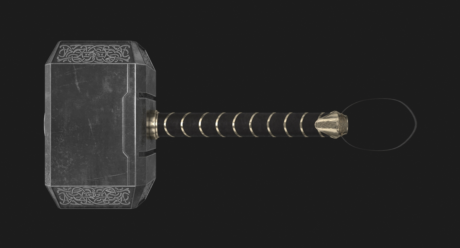 3D Model Thor Mjolnir - TurboSquid 1207081