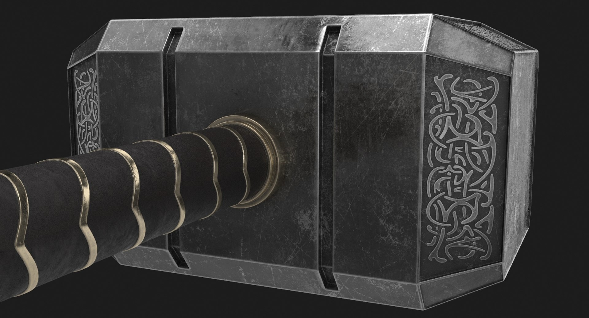 3D Model Thor Mjolnir - TurboSquid 1207081