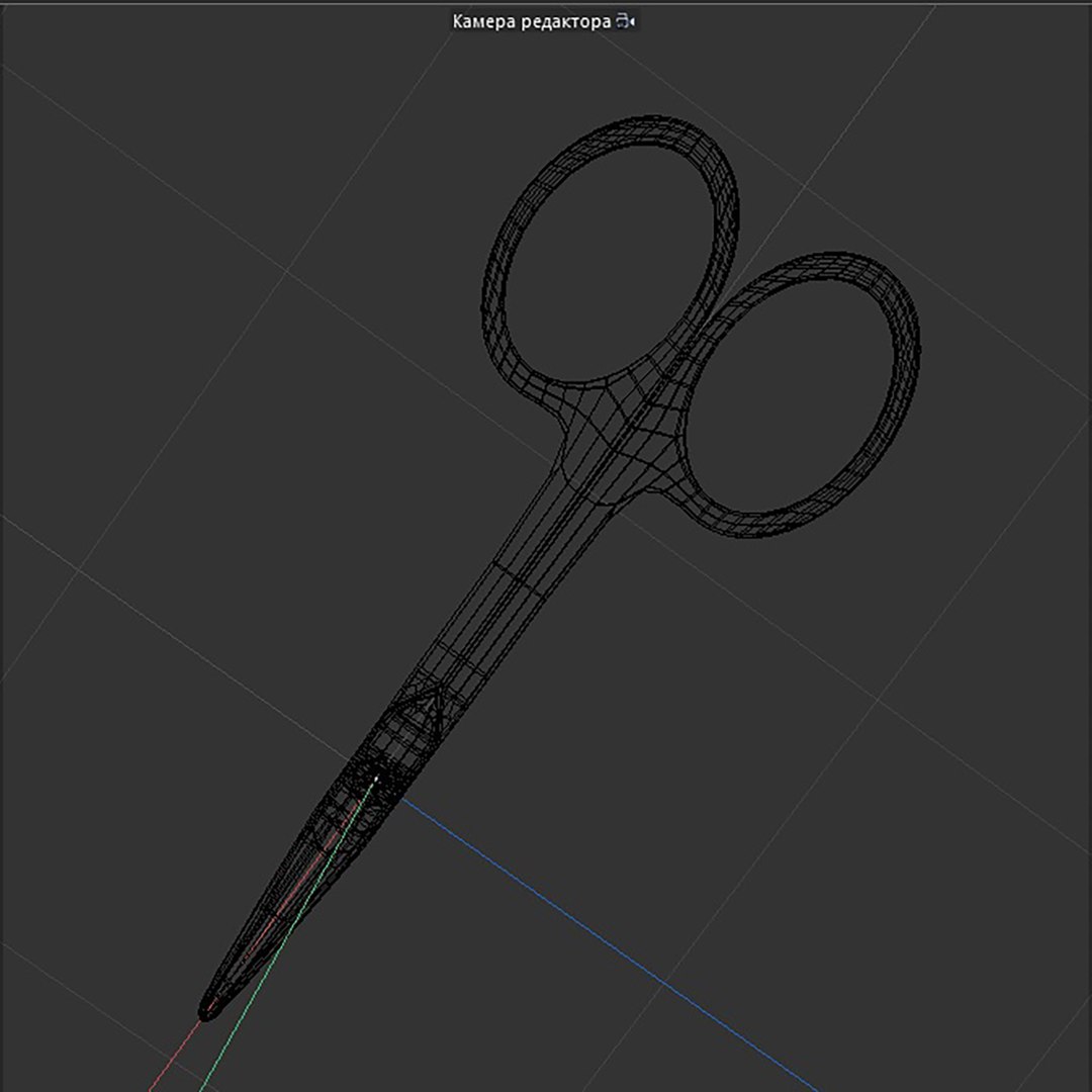 3D Scissors Model - TurboSquid 1935895