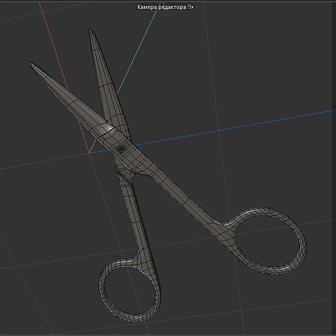 3D Scissors Model - TurboSquid 1935895