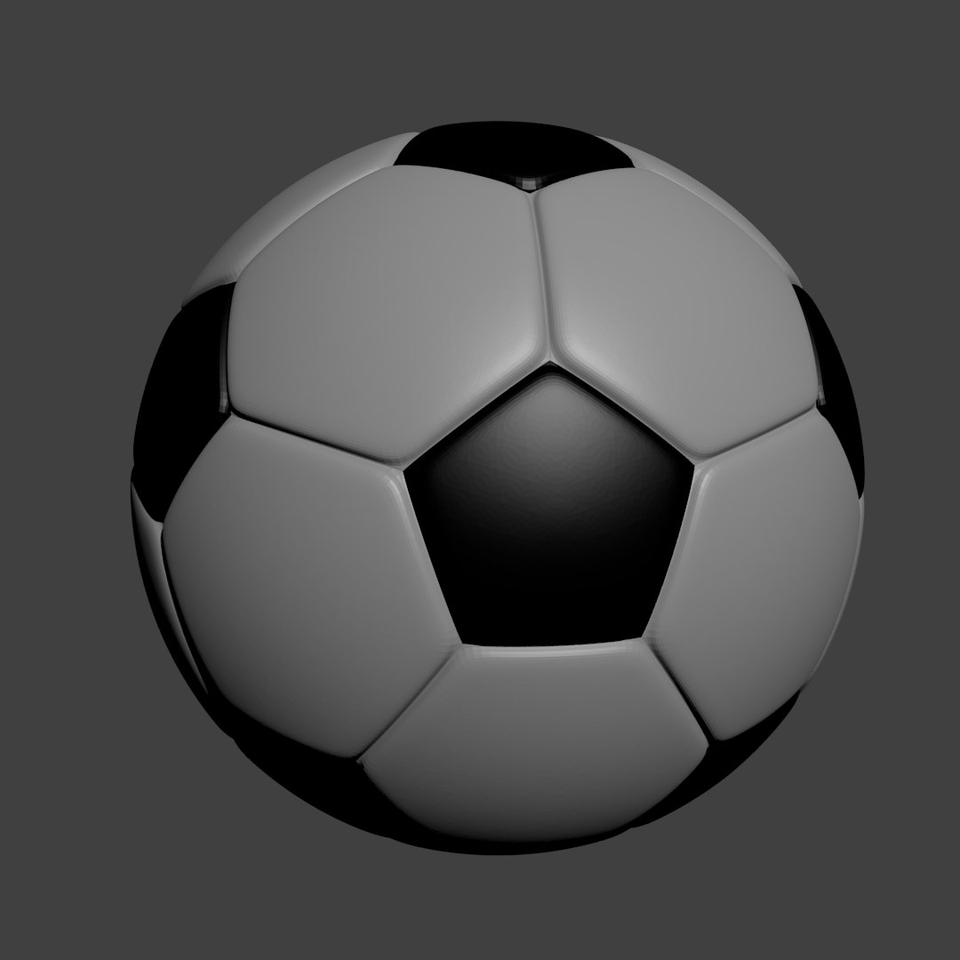 Soccer Ball 3d Model