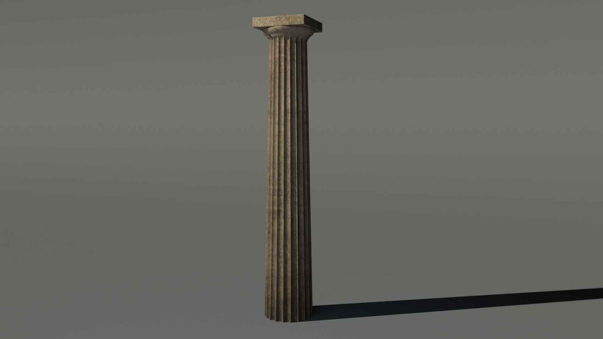 Doric Column 2 3D Model - TurboSquid 2024677