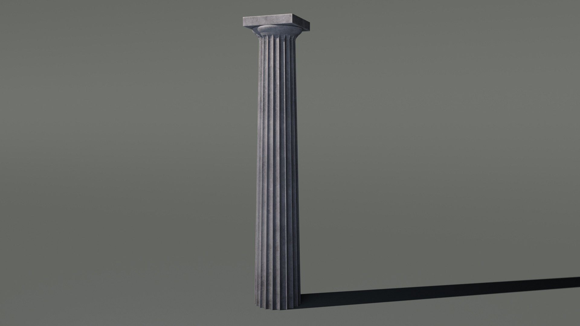 Doric Column 2 3D Model - TurboSquid 2024677