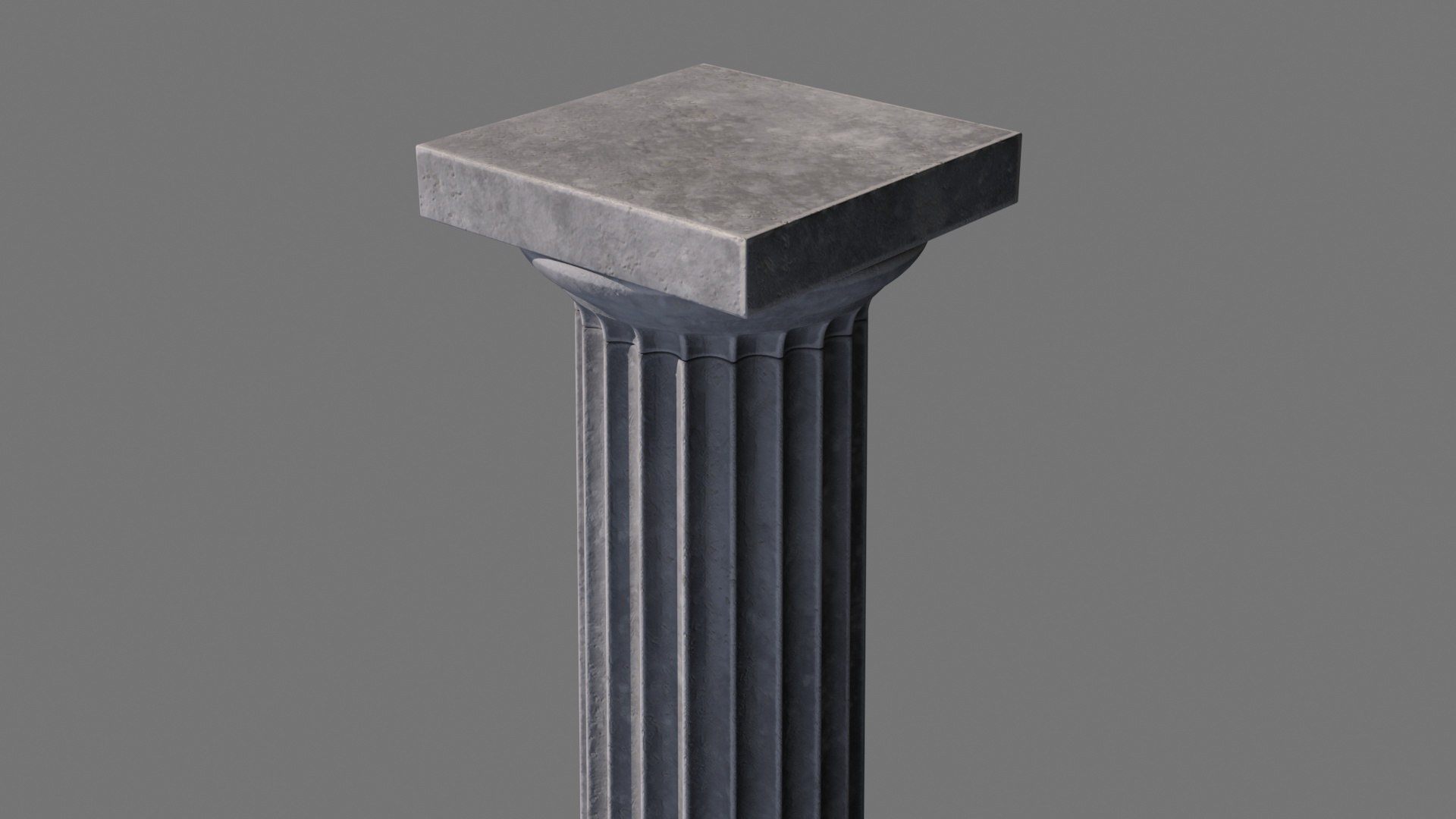 Doric Column 2 3D Model - TurboSquid 2024677