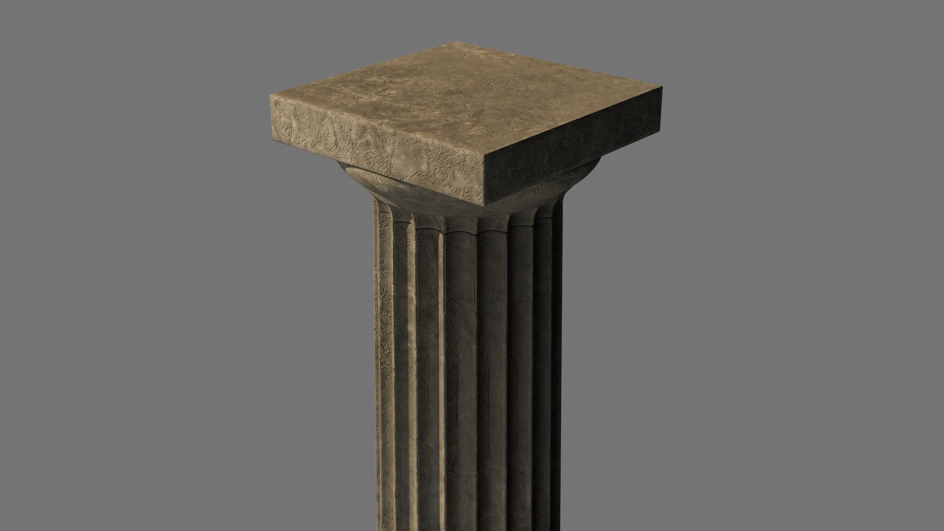 Doric Column 2 3D Model - TurboSquid 2024677