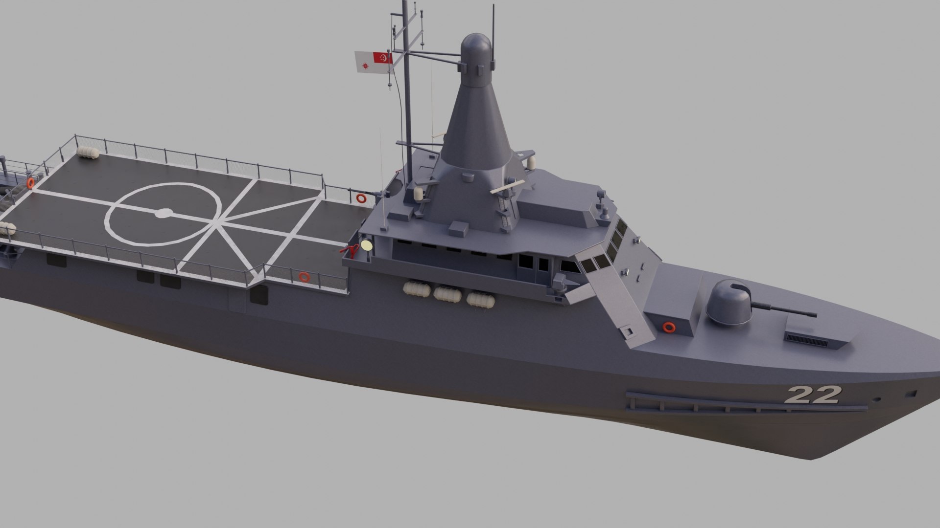 Independence-class Littoral Mission Vessel LMV 3D Model - TurboSquid ...
