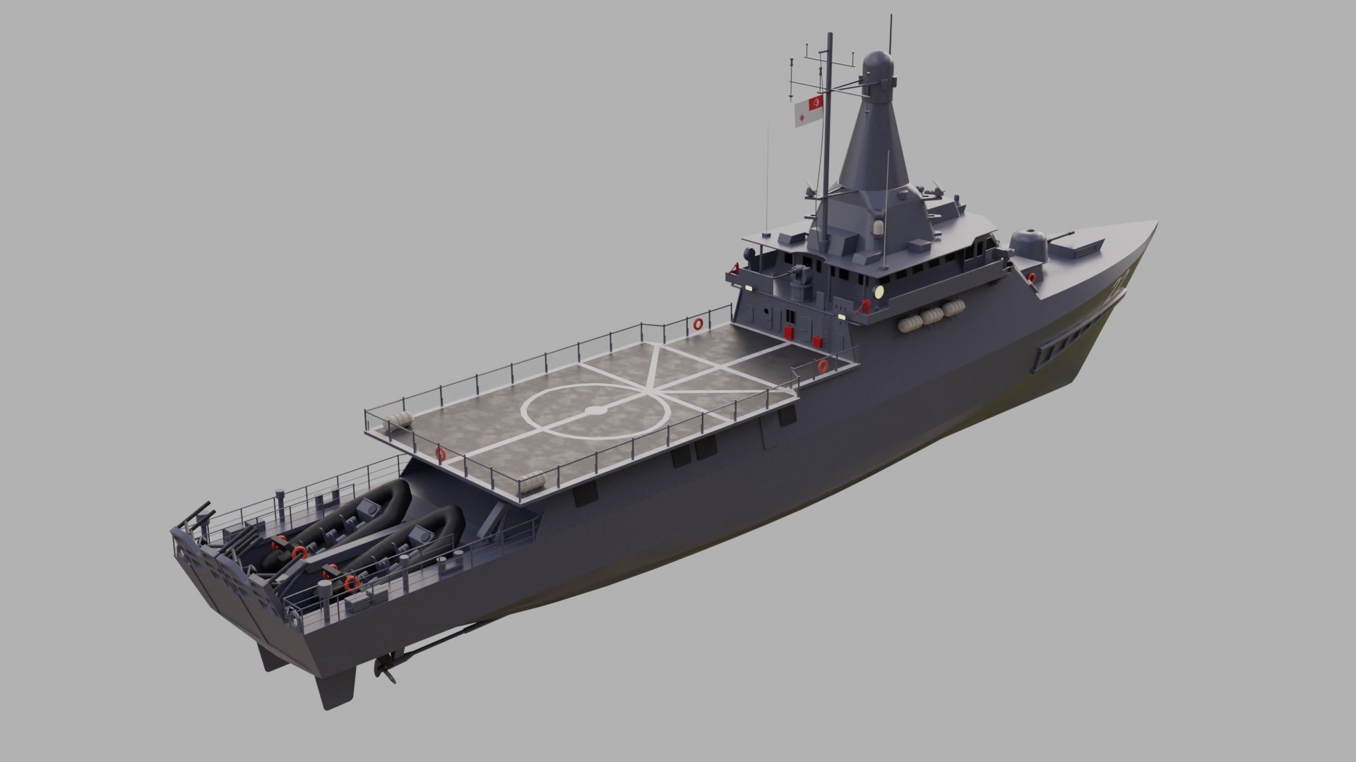 Independence-class Littoral Mission Vessel LMV 3D Model - TurboSquid ...