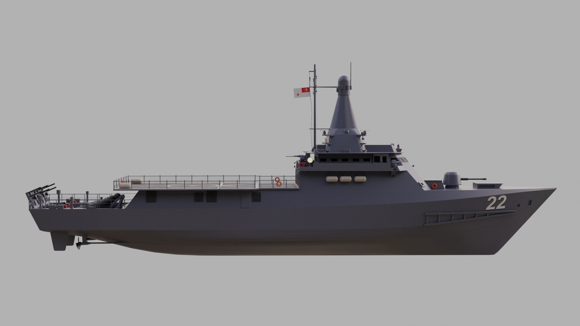 Independence-class Littoral Mission Vessel LMV 3D Model - TurboSquid ...