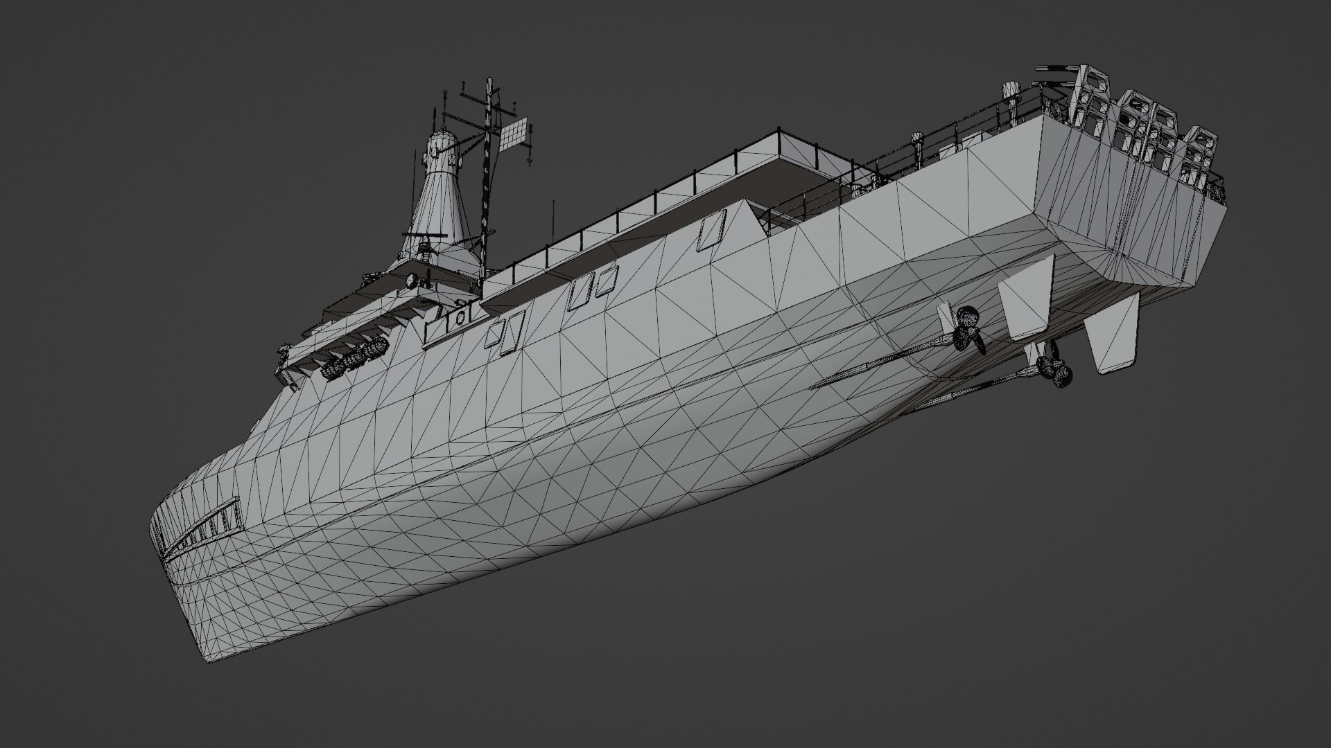 Independence-class Littoral Mission Vessel LMV 3D Model - TurboSquid ...
