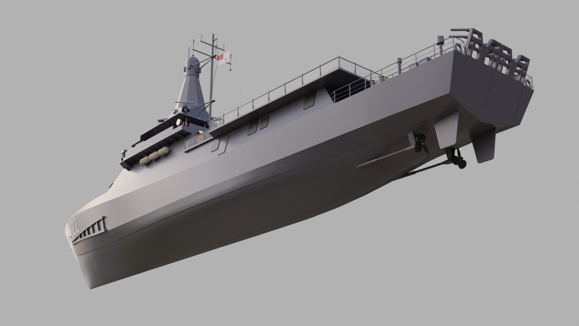 Independence-class Littoral Mission Vessel LMV 3D Model - TurboSquid ...