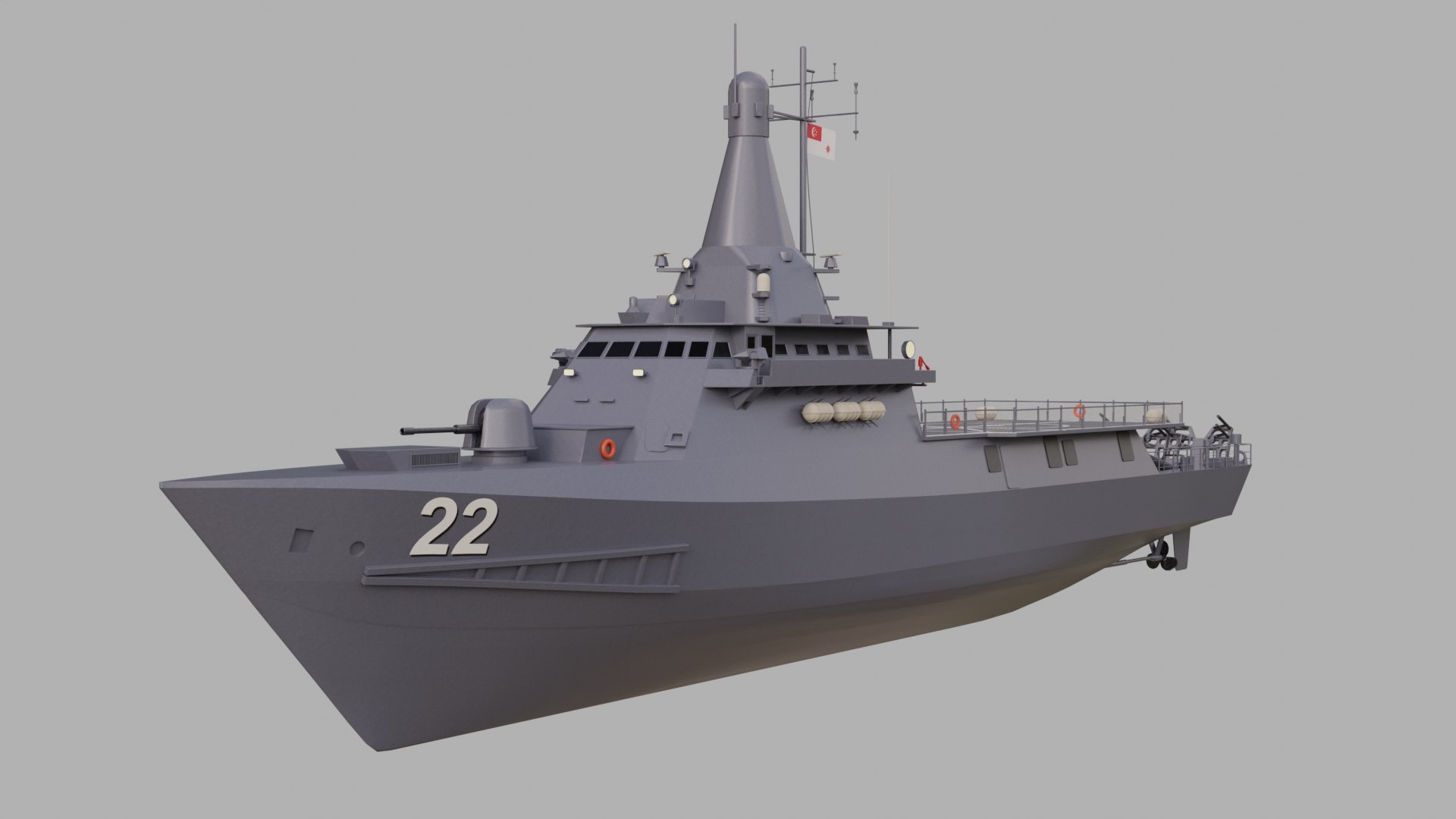 Independence-class Littoral Mission Vessel LMV 3D Model - TurboSquid ...