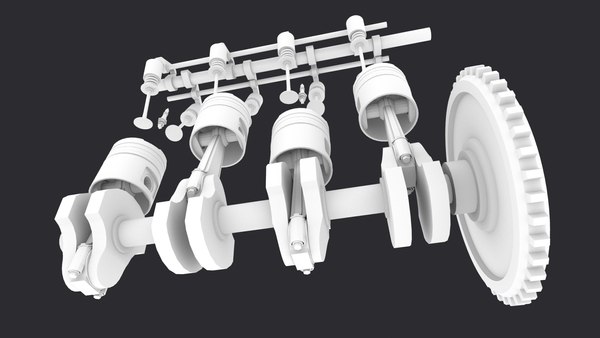 modelo 3d Pistón animado - TurboSquid 1710217