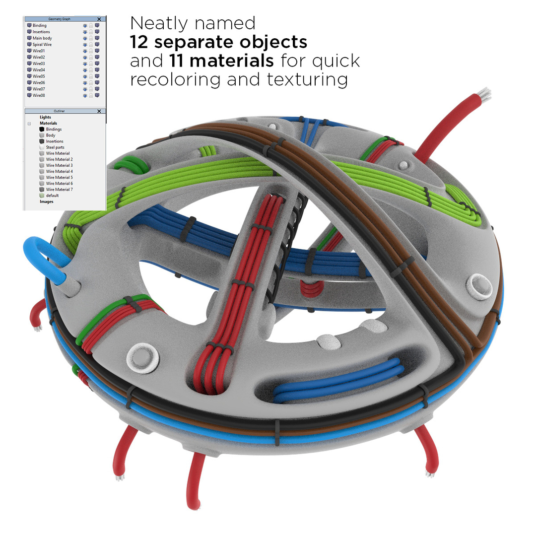 Sci-fi object 3D - TurboSquid 1269442