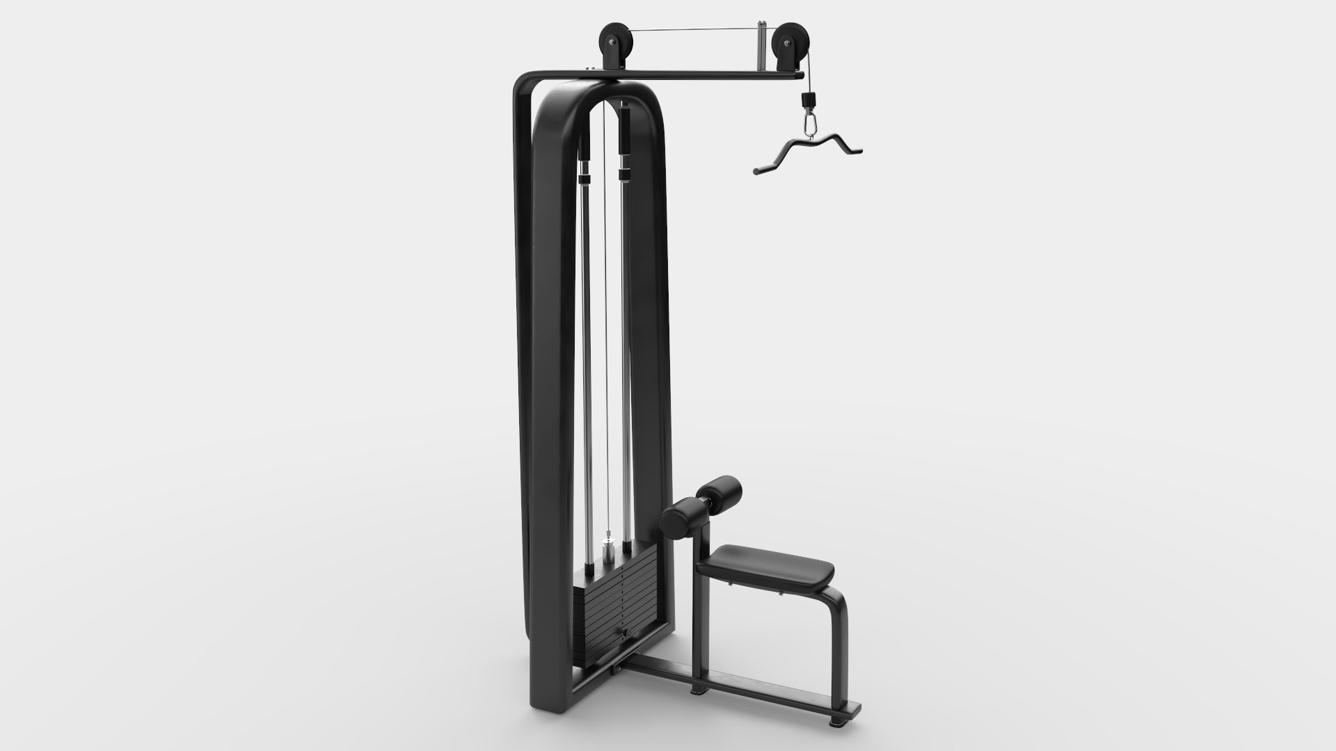 Gym Cable Station 3D Model - TurboSquid 2142547
