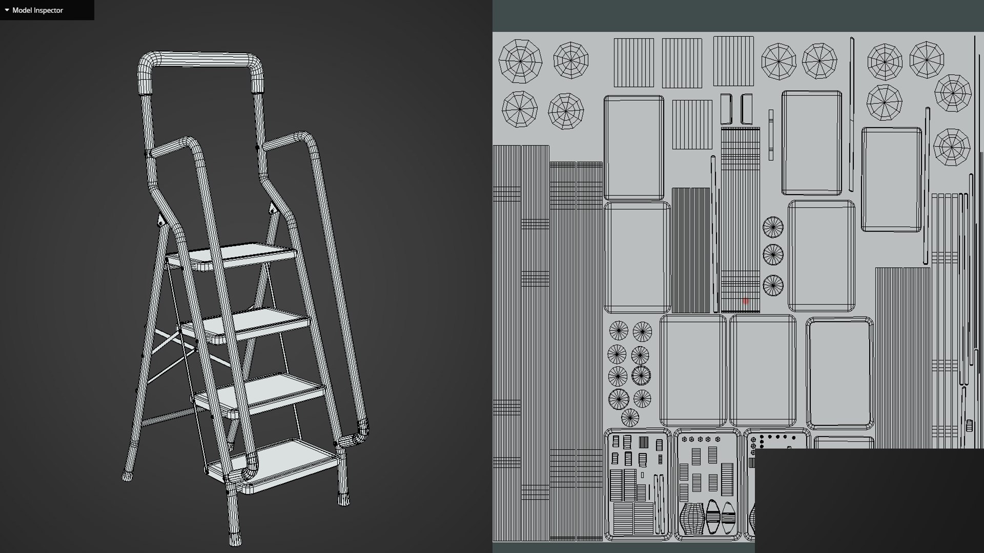 3D Game Ready Yellow Ladder - TurboSquid 2082635