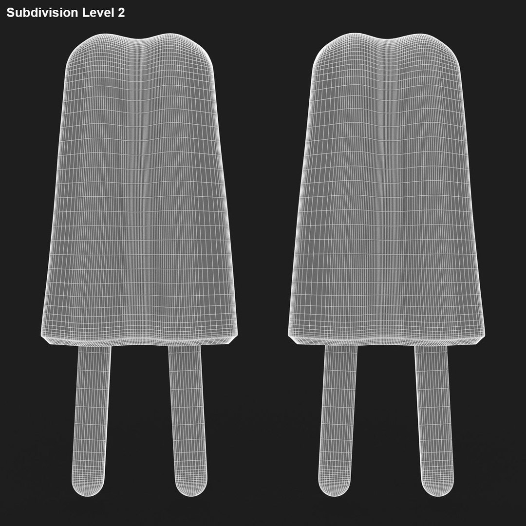 3d Model Of Popsicle 03 B 2