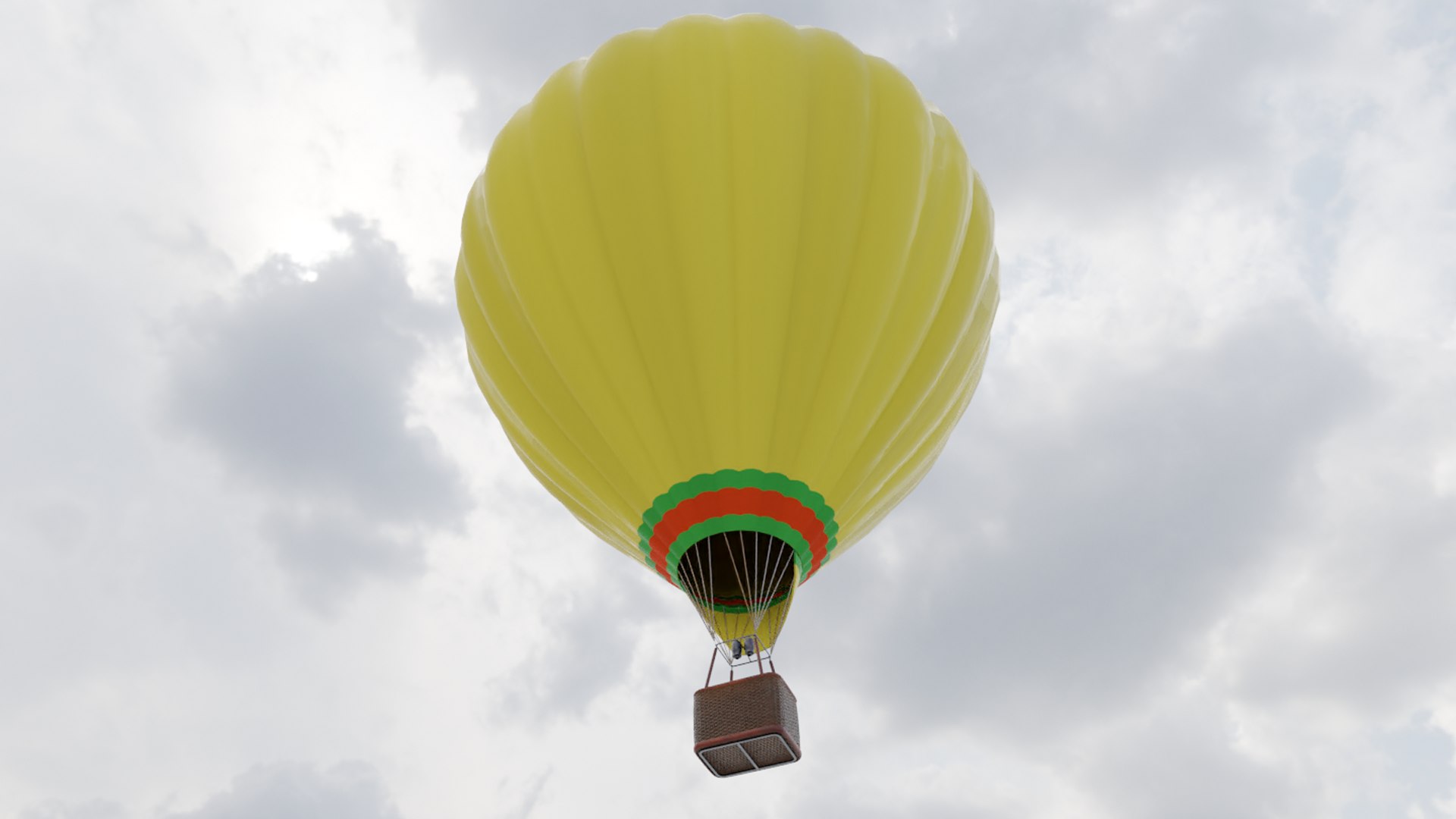 Hot Air Balloon 3D - TurboSquid 2179343