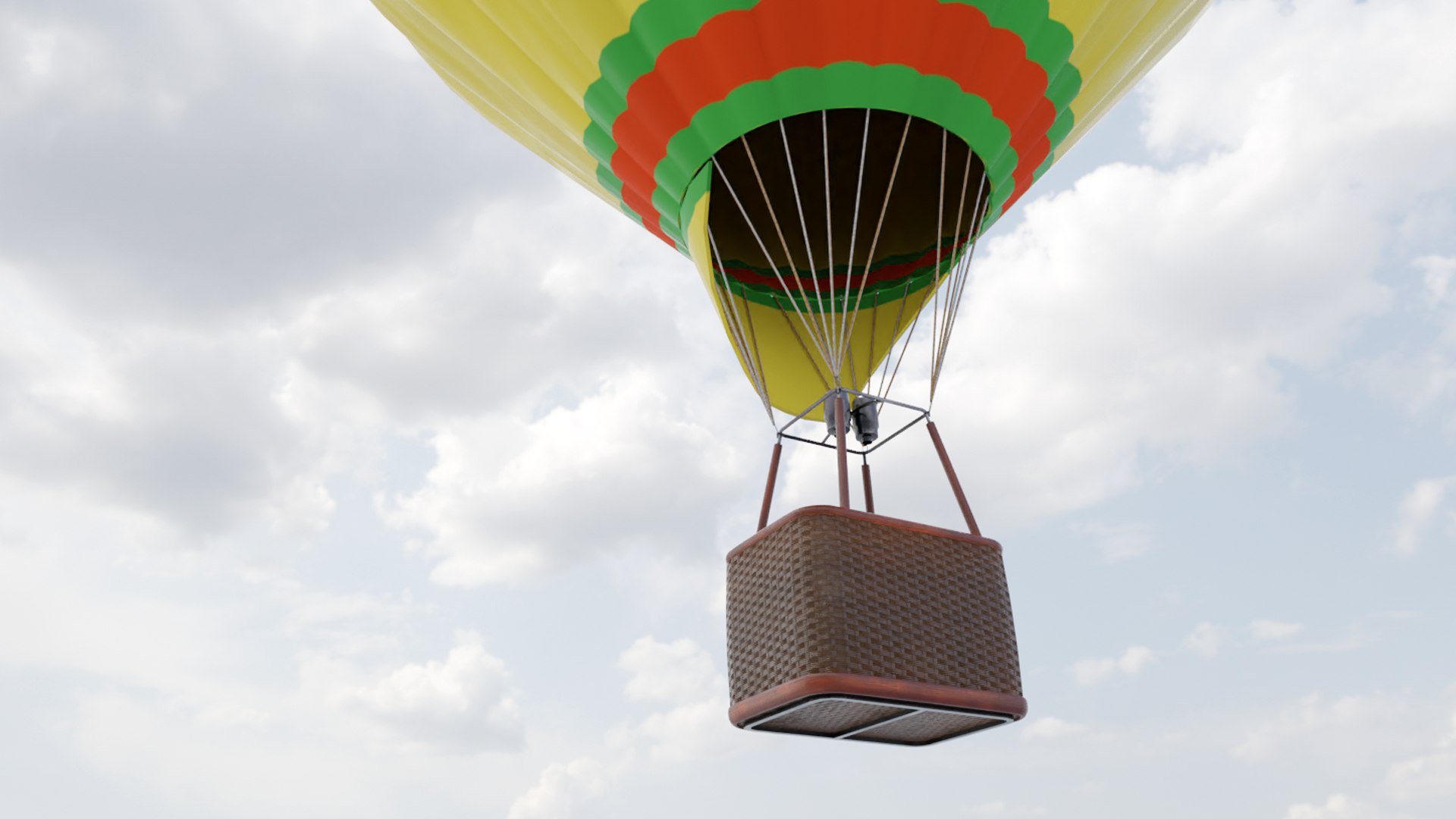 Hot Air Balloon 3D - TurboSquid 2179343