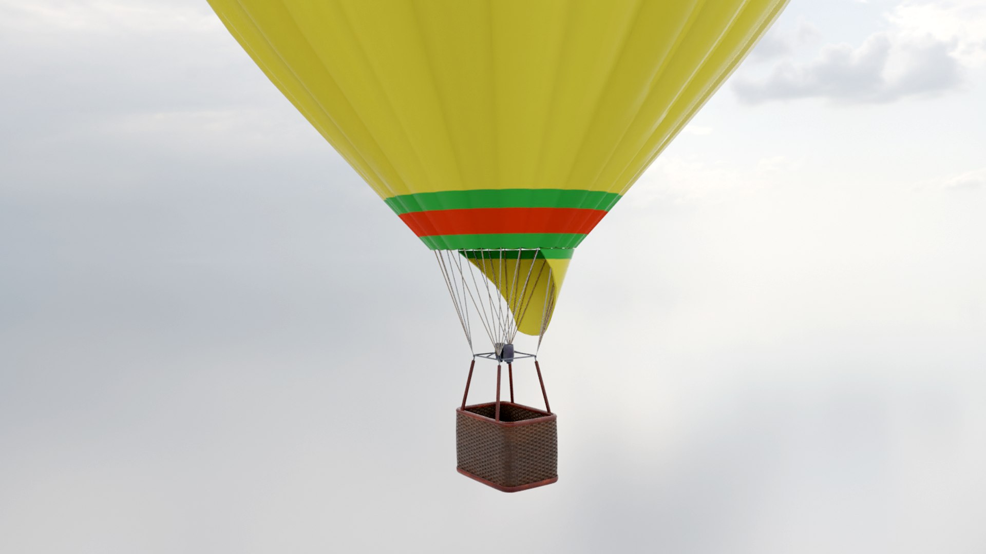 Hot Air Balloon 3D - TurboSquid 2179343