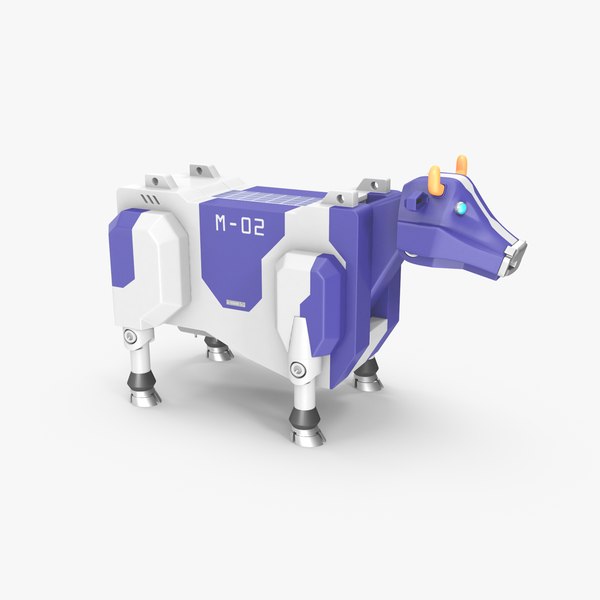 3D model Robot Cow - TurboSquid 1948364