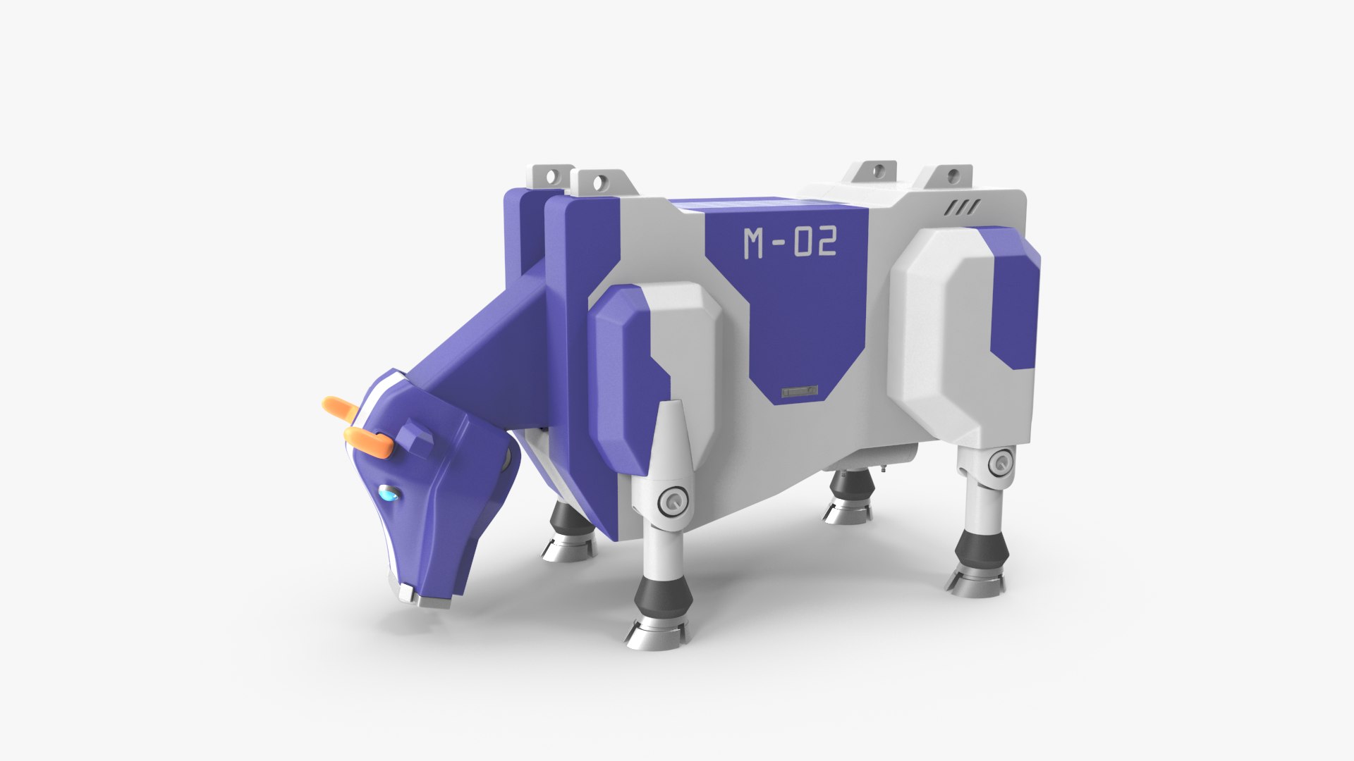 3D model Robot Cow - TurboSquid 1948364