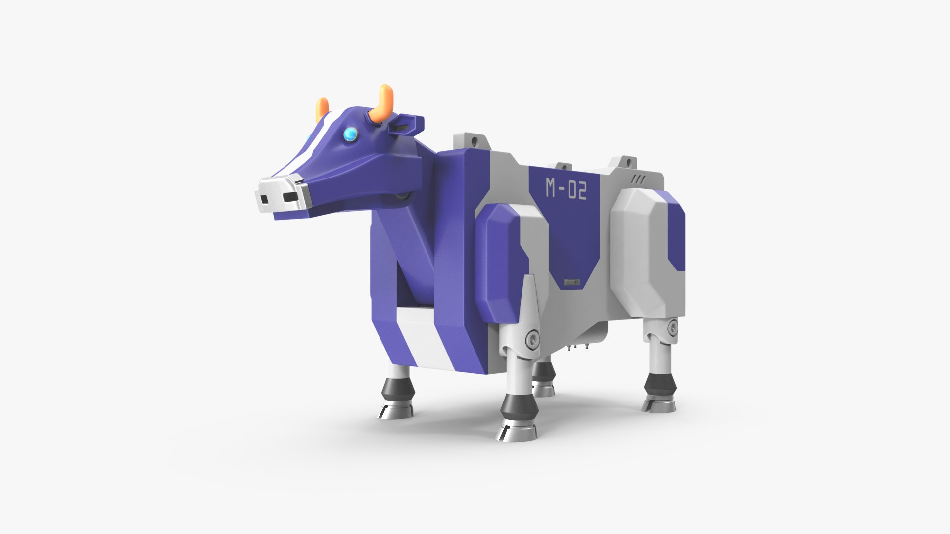3D model Robot Cow - TurboSquid 1948364