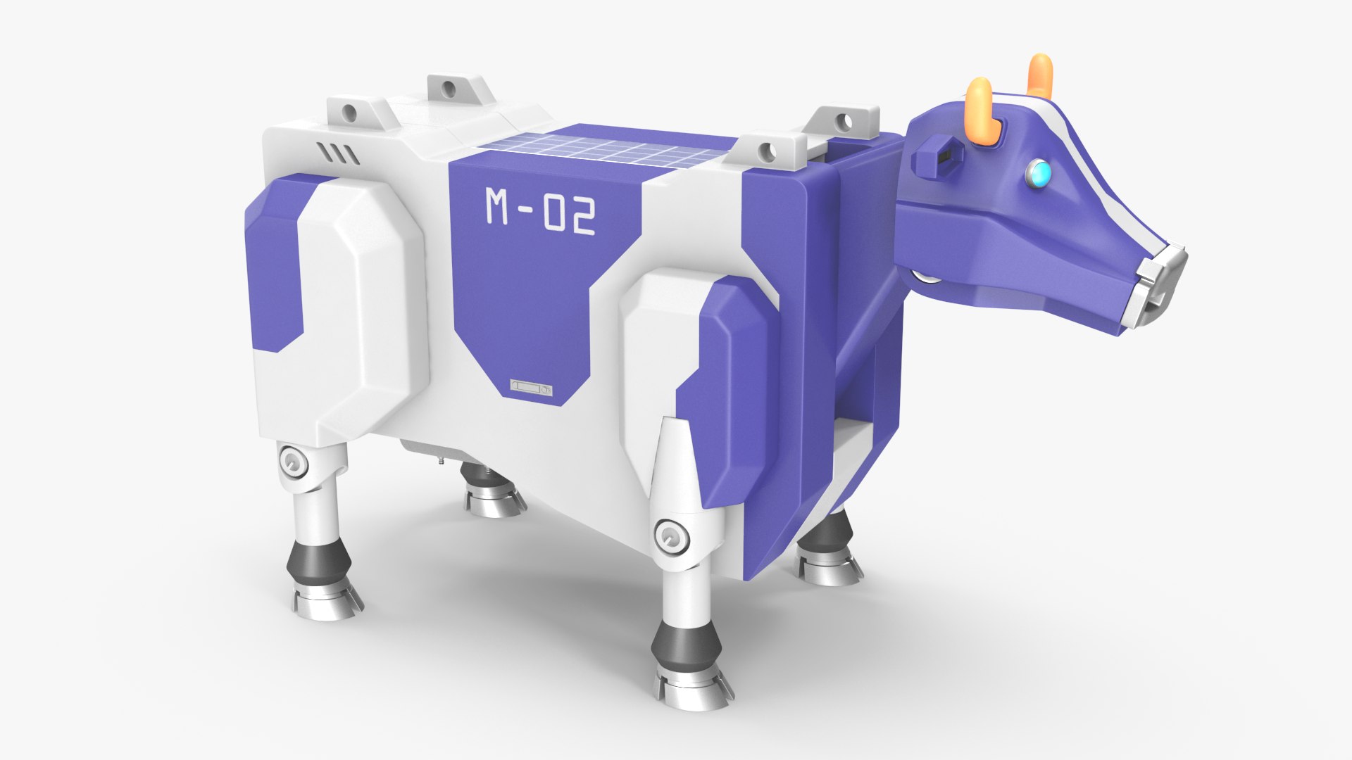 3D model Robot Cow - TurboSquid 1948364