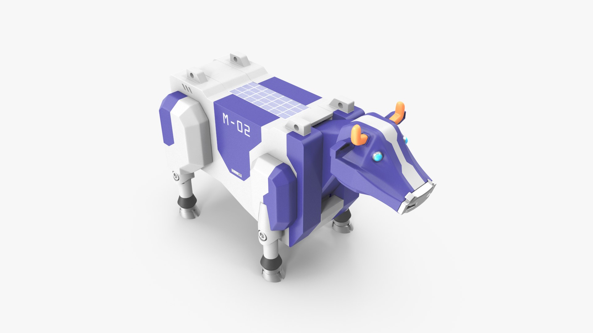 3D model Robot Cow - TurboSquid 1948364