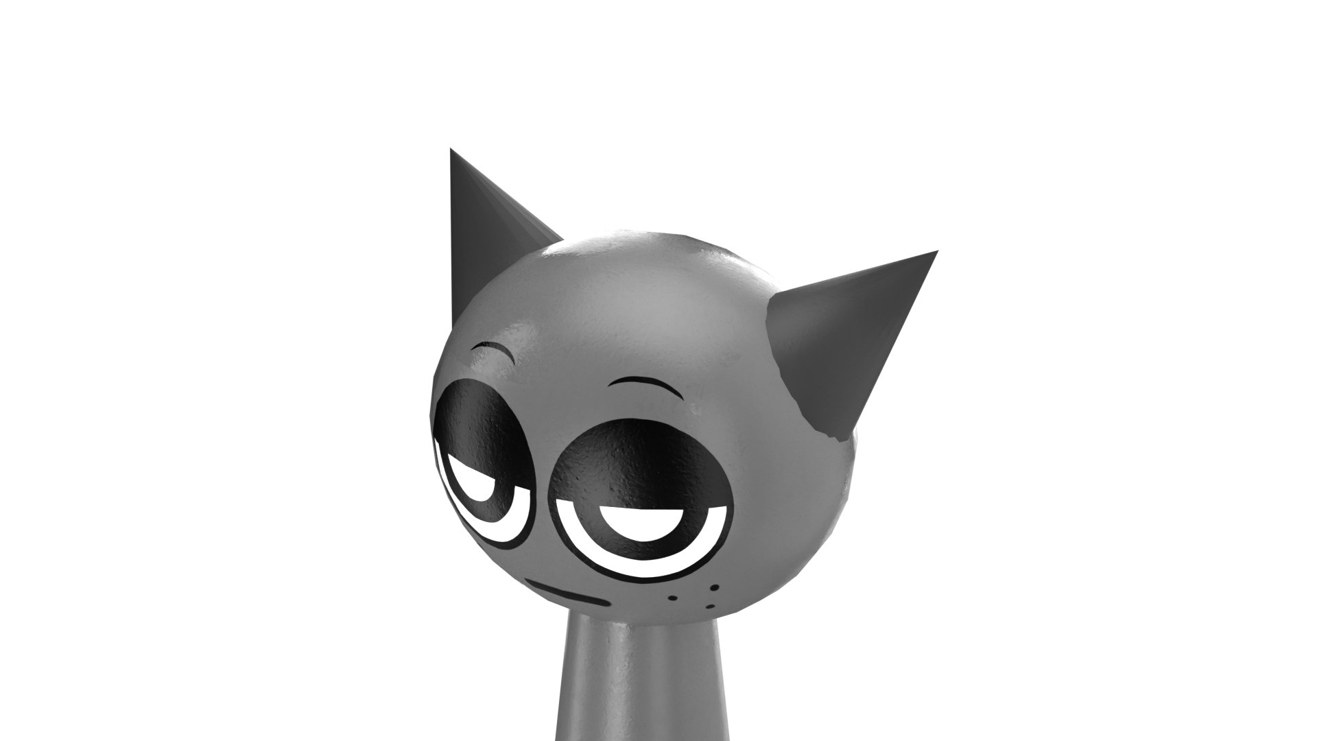 SPRUNKI Grey 3D Model - TurboSquid 2324309