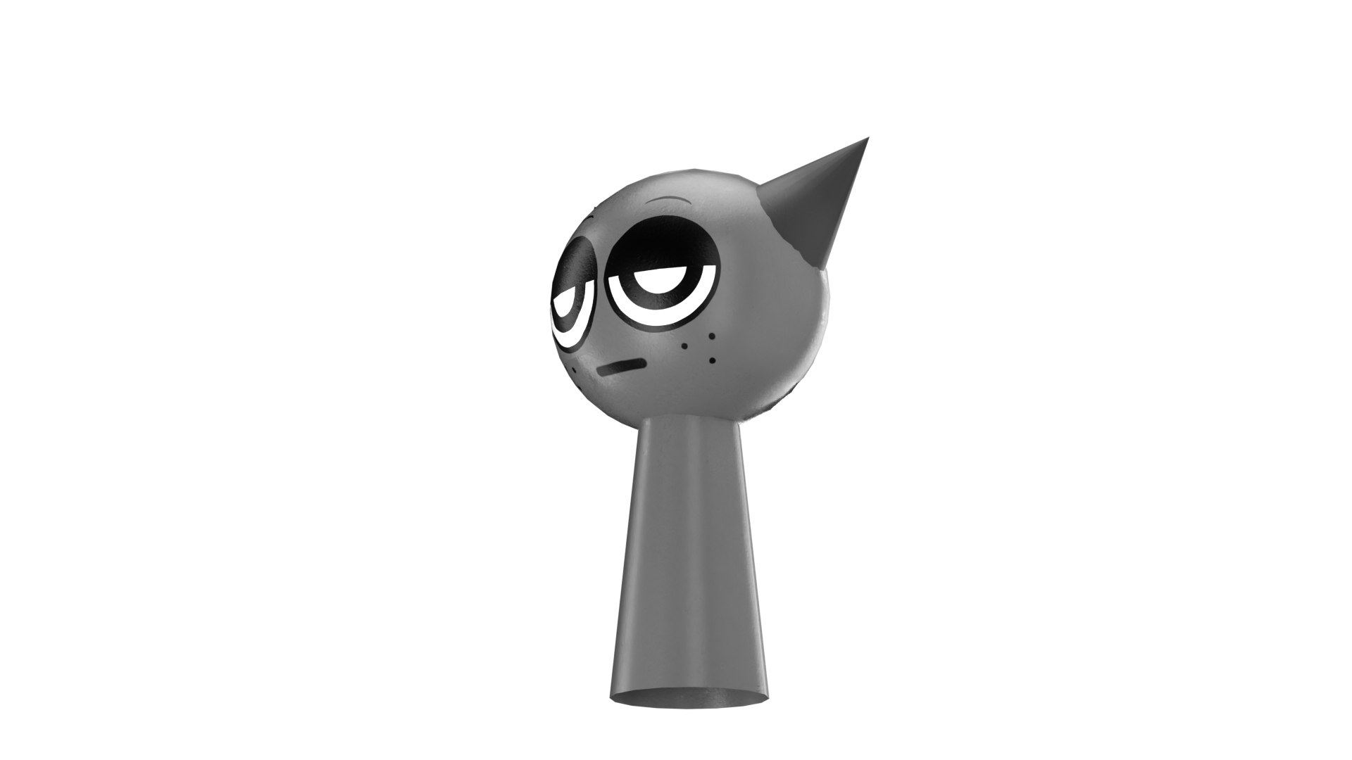 SPRUNKI Grey 3D Model - TurboSquid 2324309