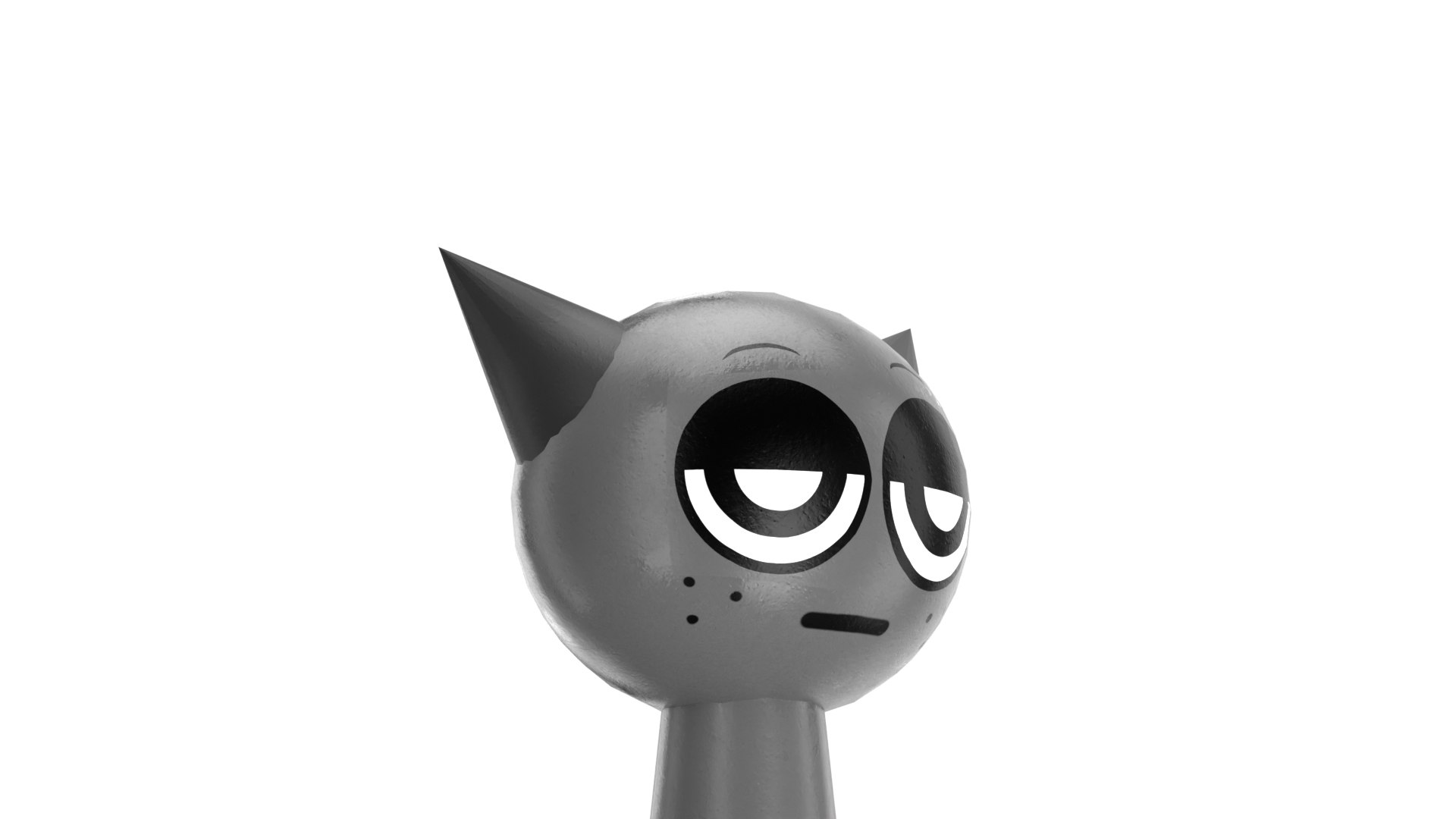 SPRUNKI Grey 3D Model - TurboSquid 2324309