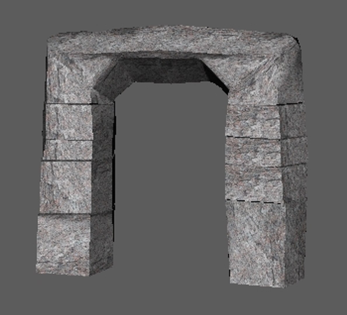 Gate Arched Passage Model - TurboSquid 1810658