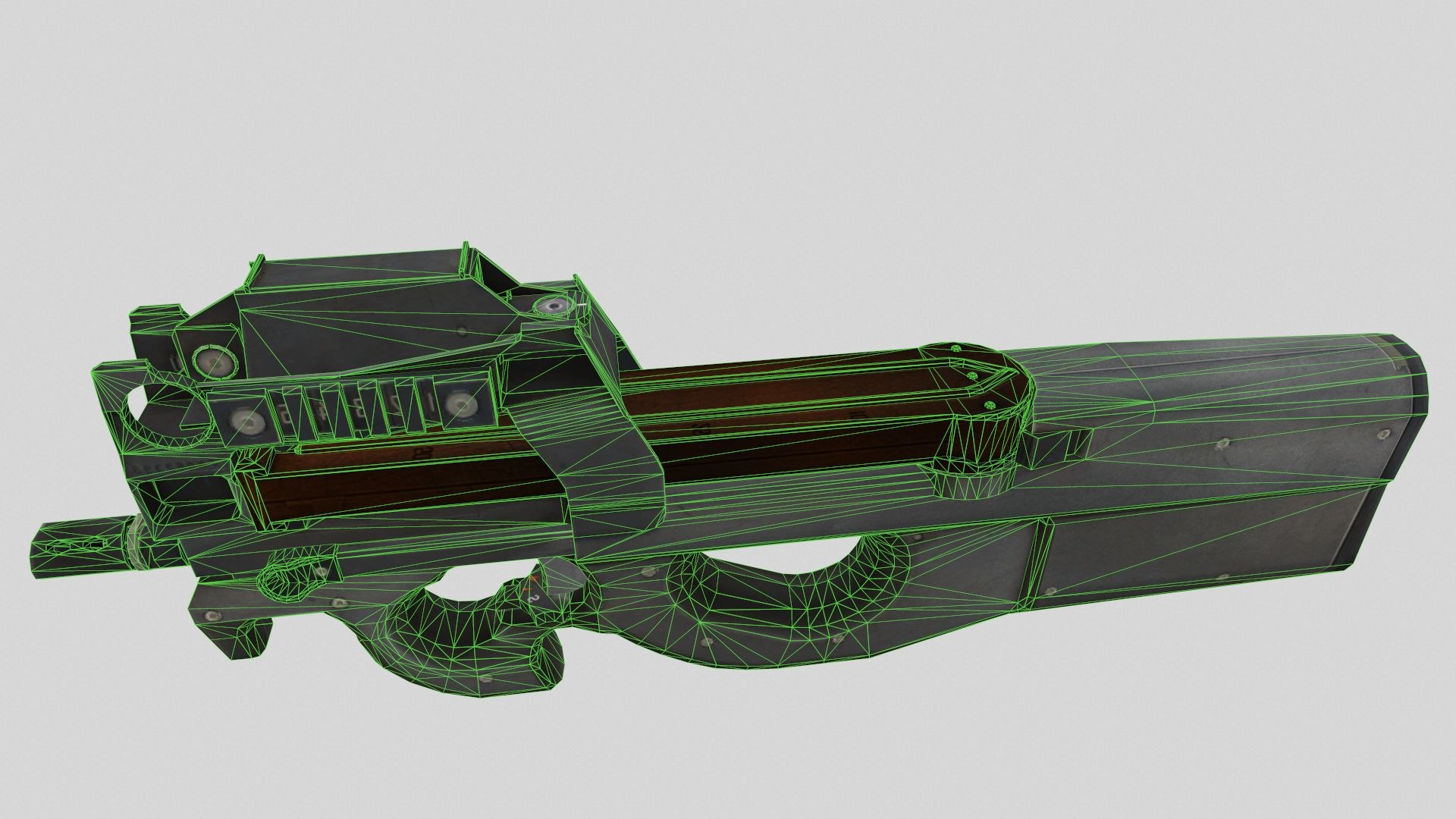 3D P90 Model - TurboSquid 1537885
