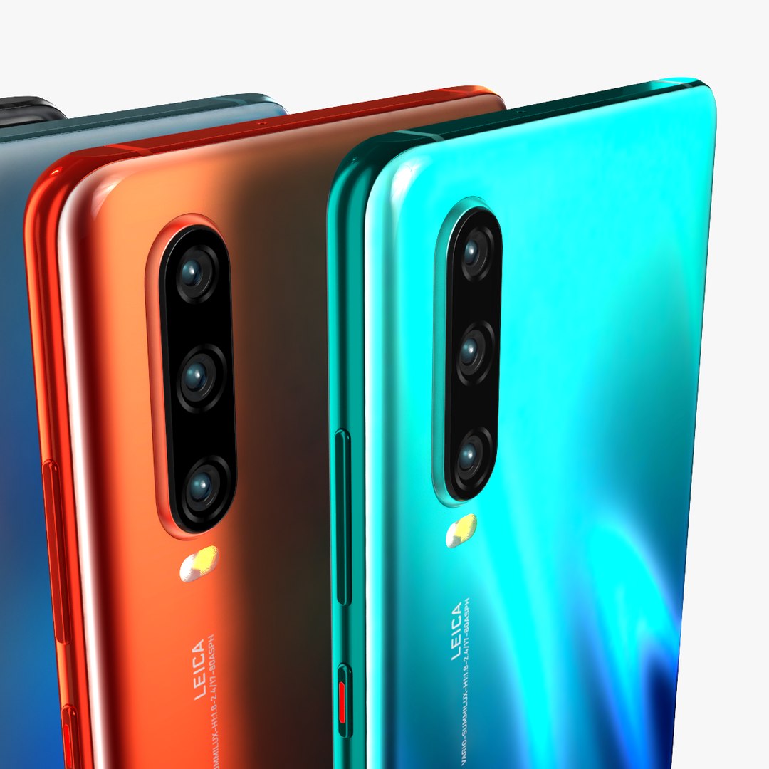 Huawei P30 Pro 3D Model - TurboSquid 1397496
