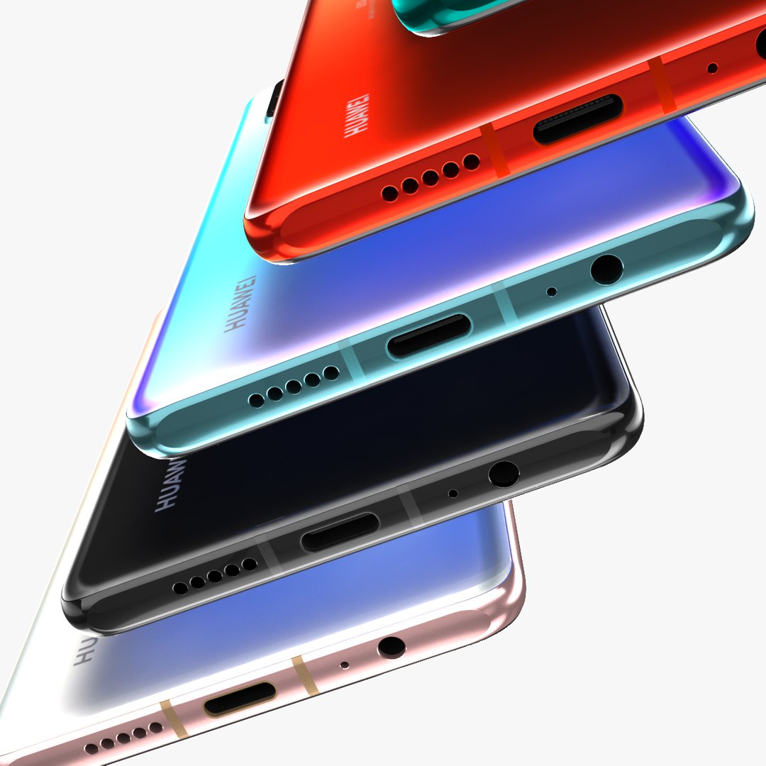 Huawei P30 Pro 3D Model - TurboSquid 1397496