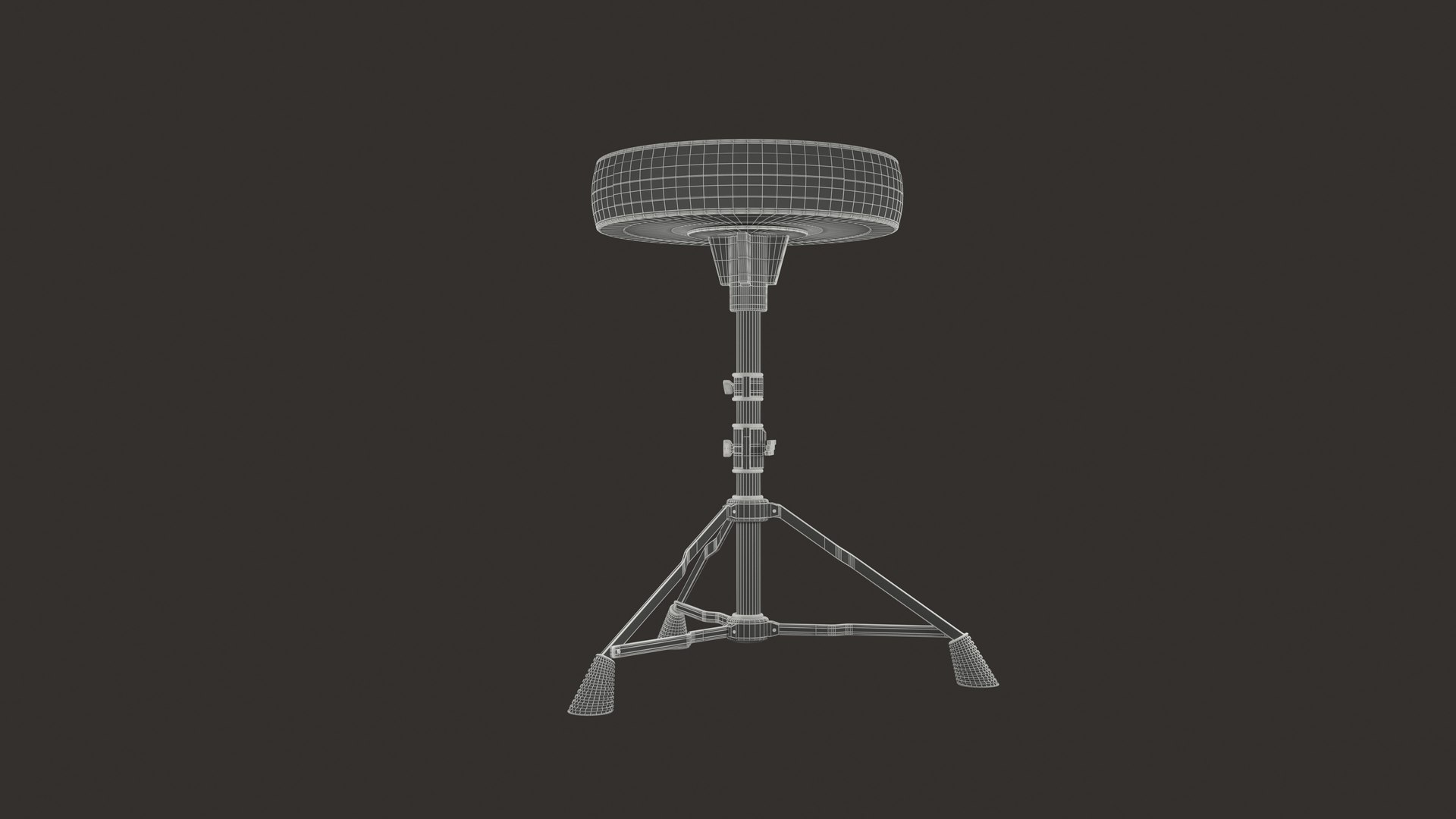 Piano Stool and Drum Throne 3D model - TurboSquid 2031420