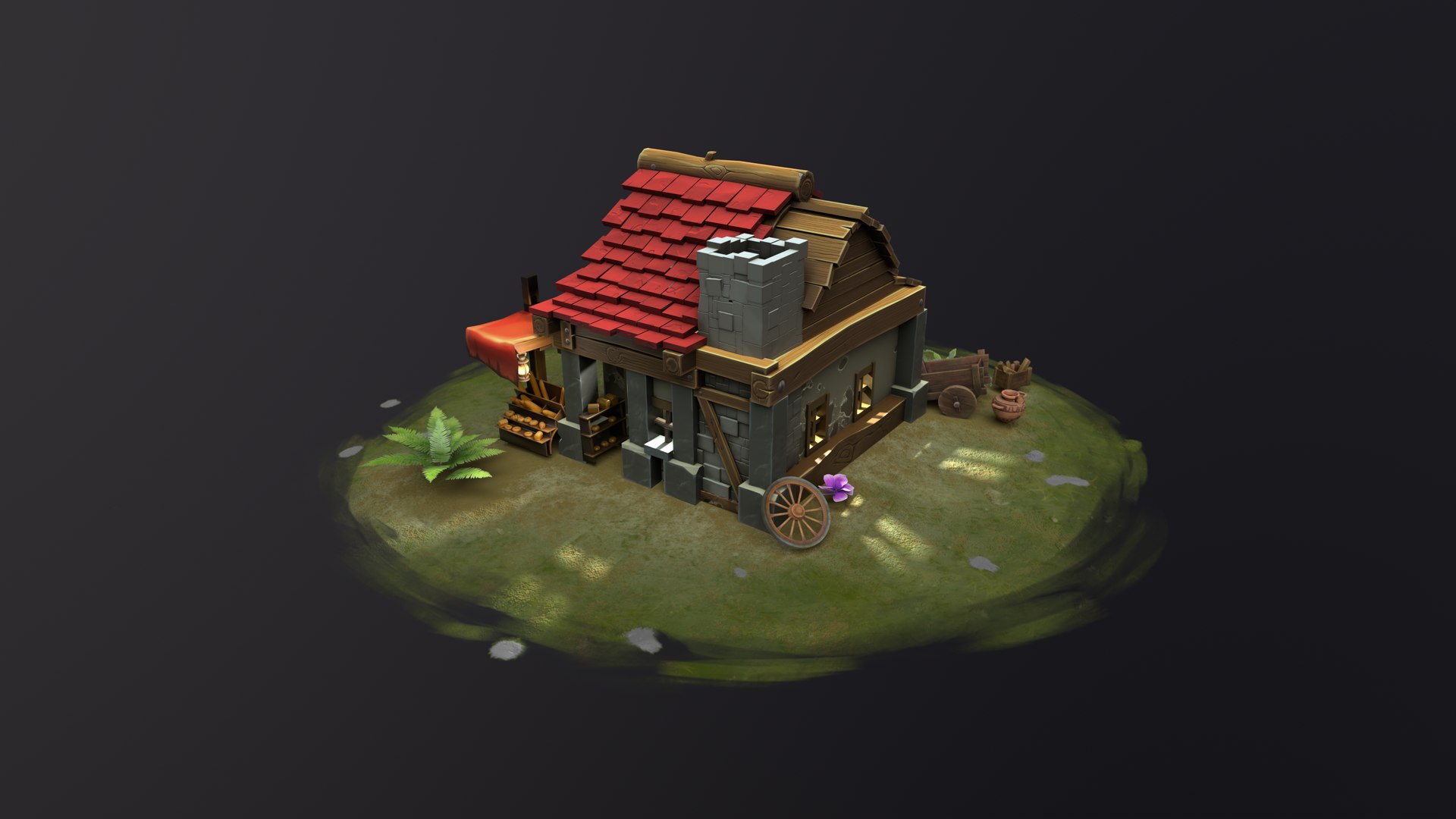Stylized Home 3D Model - TurboSquid 2141767