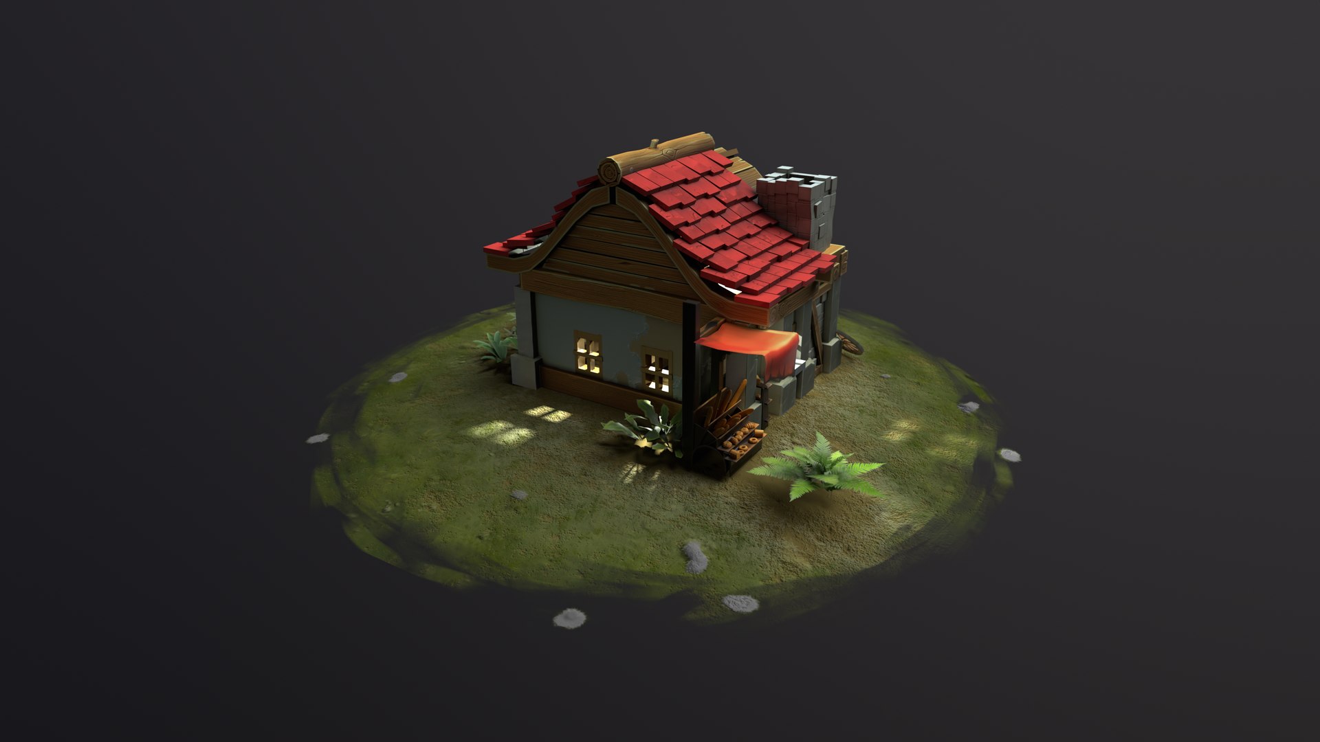 Stylized Home 3D Model - TurboSquid 2141767