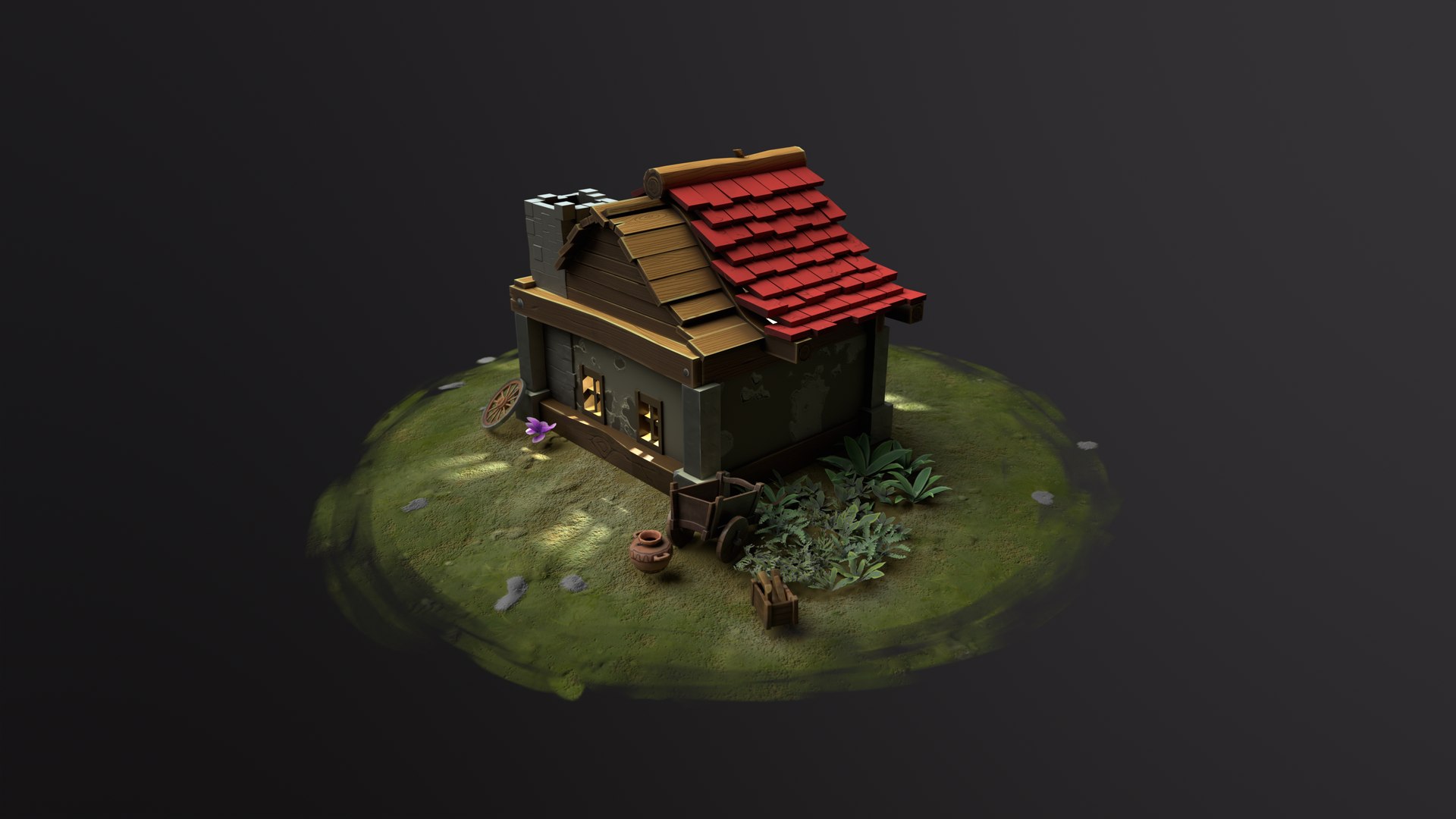 Stylized Home 3D Model - TurboSquid 2141767