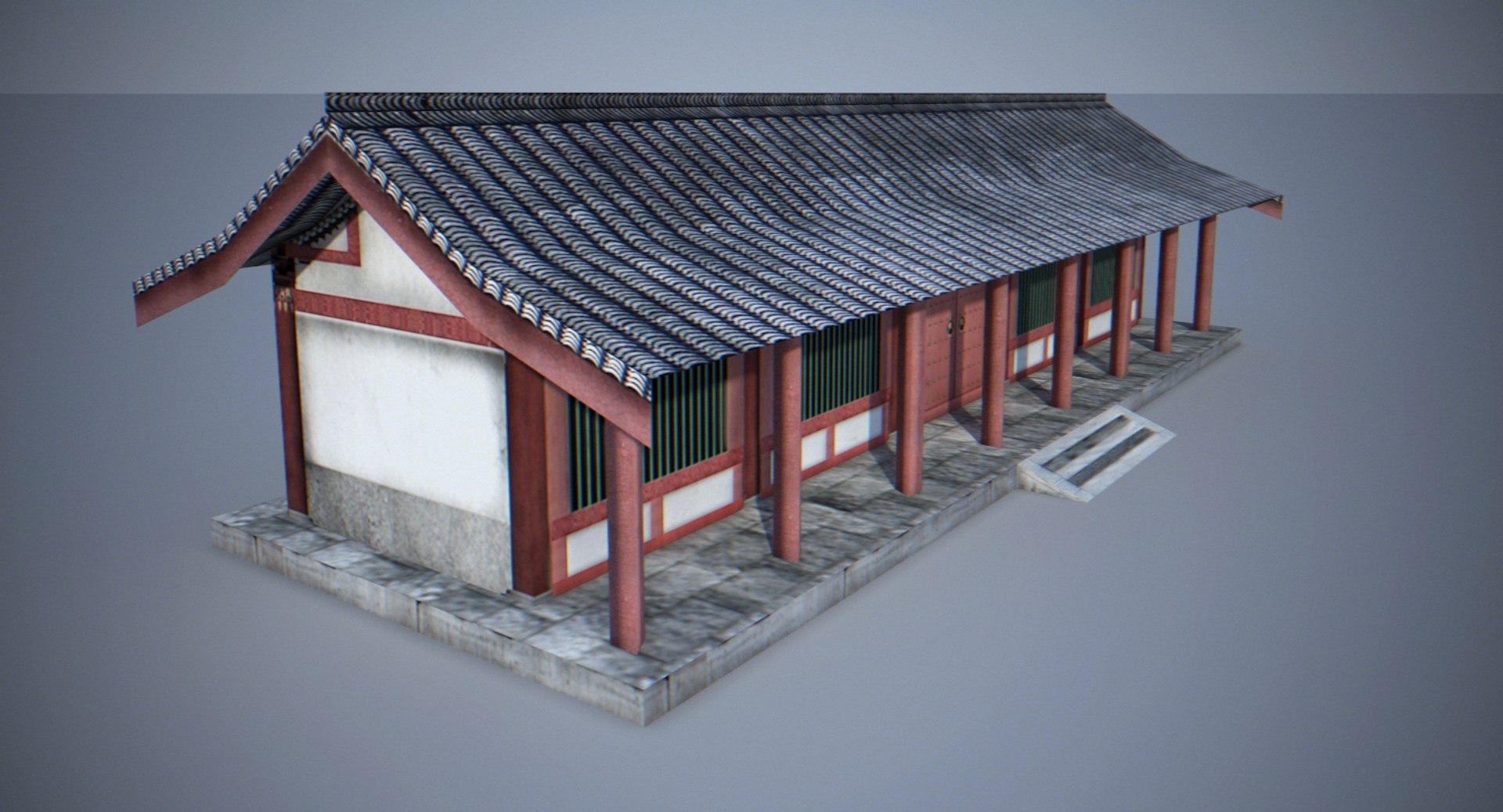 Chinese Palace Model - TurboSquid 1197621