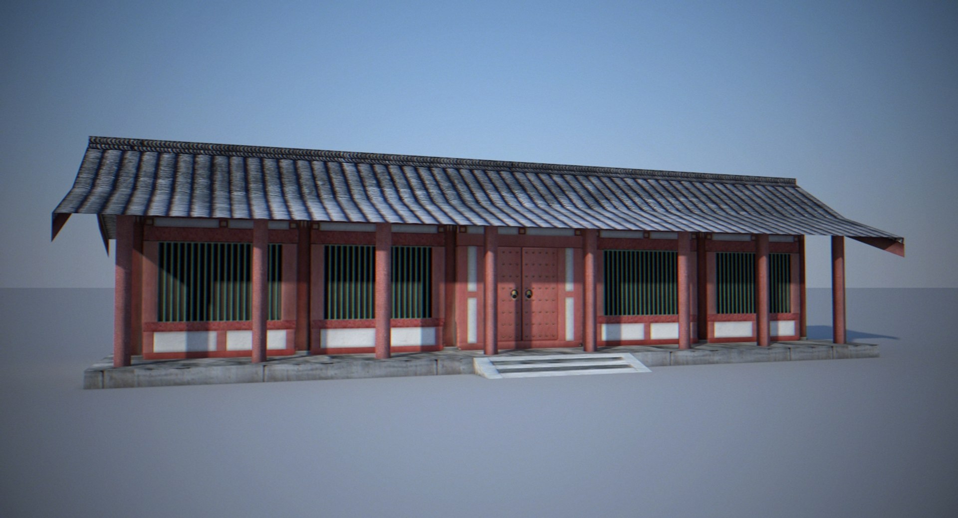 Chinese Palace Model - TurboSquid 1197621
