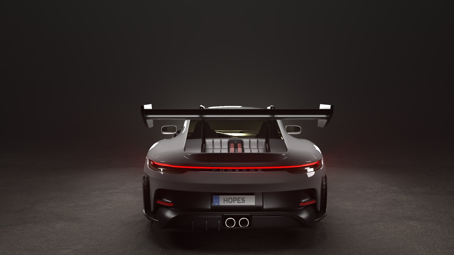 3D Porsche 911 GT3 RS 922 2023 - TurboSquid 2118088