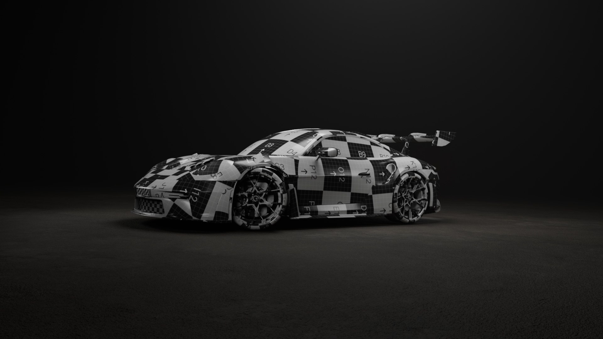 3D Porsche 911 GT3 RS 922 2023 - TurboSquid 2118088