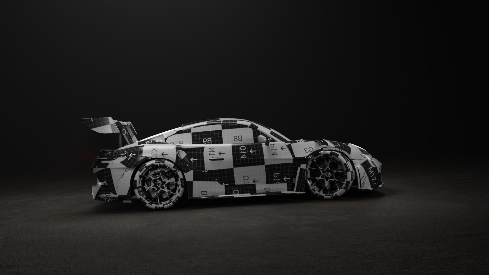 3D Porsche 911 GT3 RS 922 2023 - TurboSquid 2118088