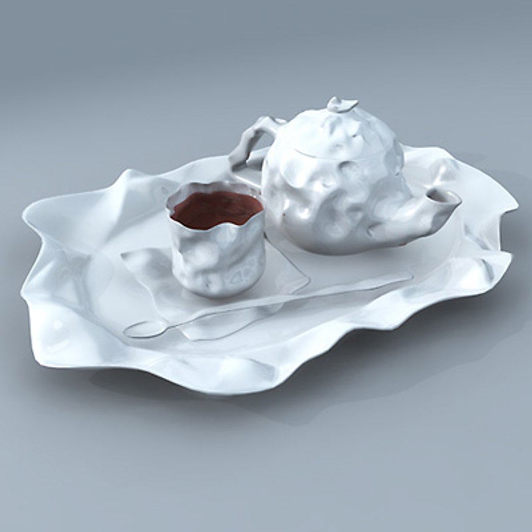 Max Paper Ceramic Tea Set