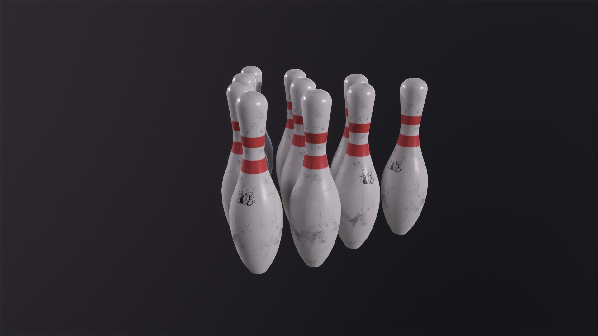 Old Bowling Pin 3D Model - TurboSquid 2135057