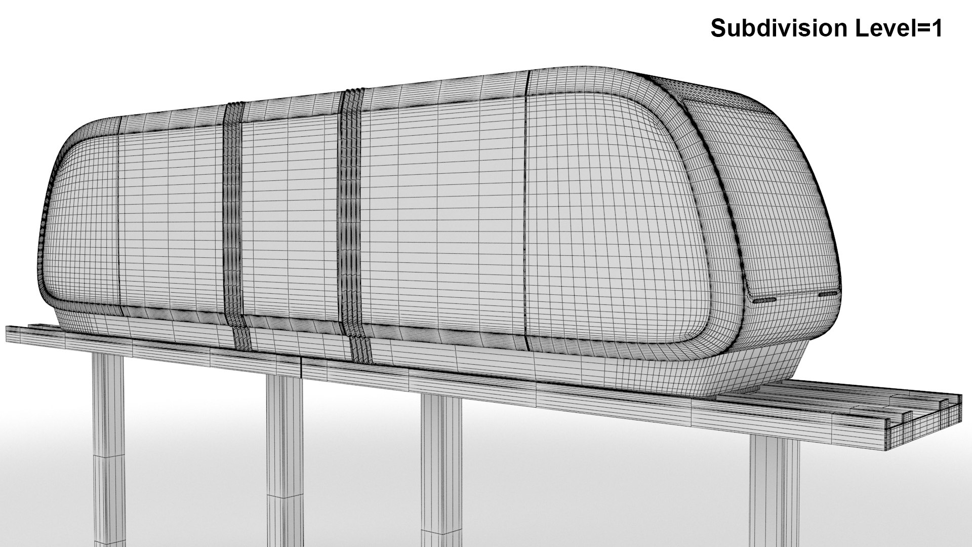 3D Modern Train Model - TurboSquid 1455281